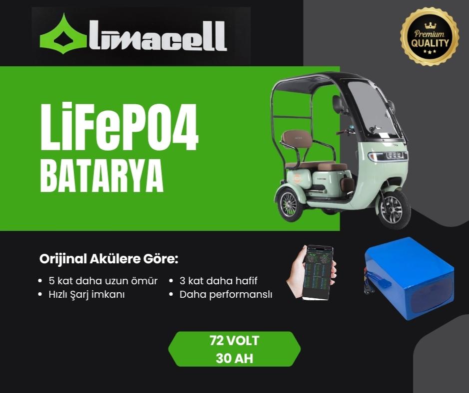 ARORA Angel LiFePO4 Batarya 72 Volt 30 Ah - 22,007.40 TL