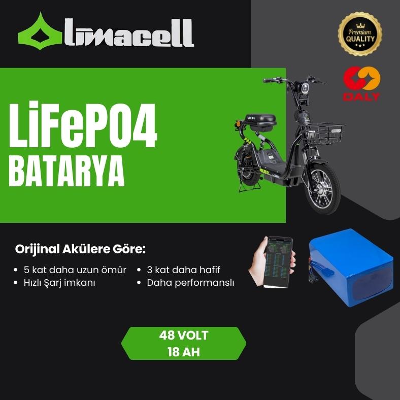 Volta VSM 48 Volt 18Ah LiFePO4 Batarya - 10,136.71 TL